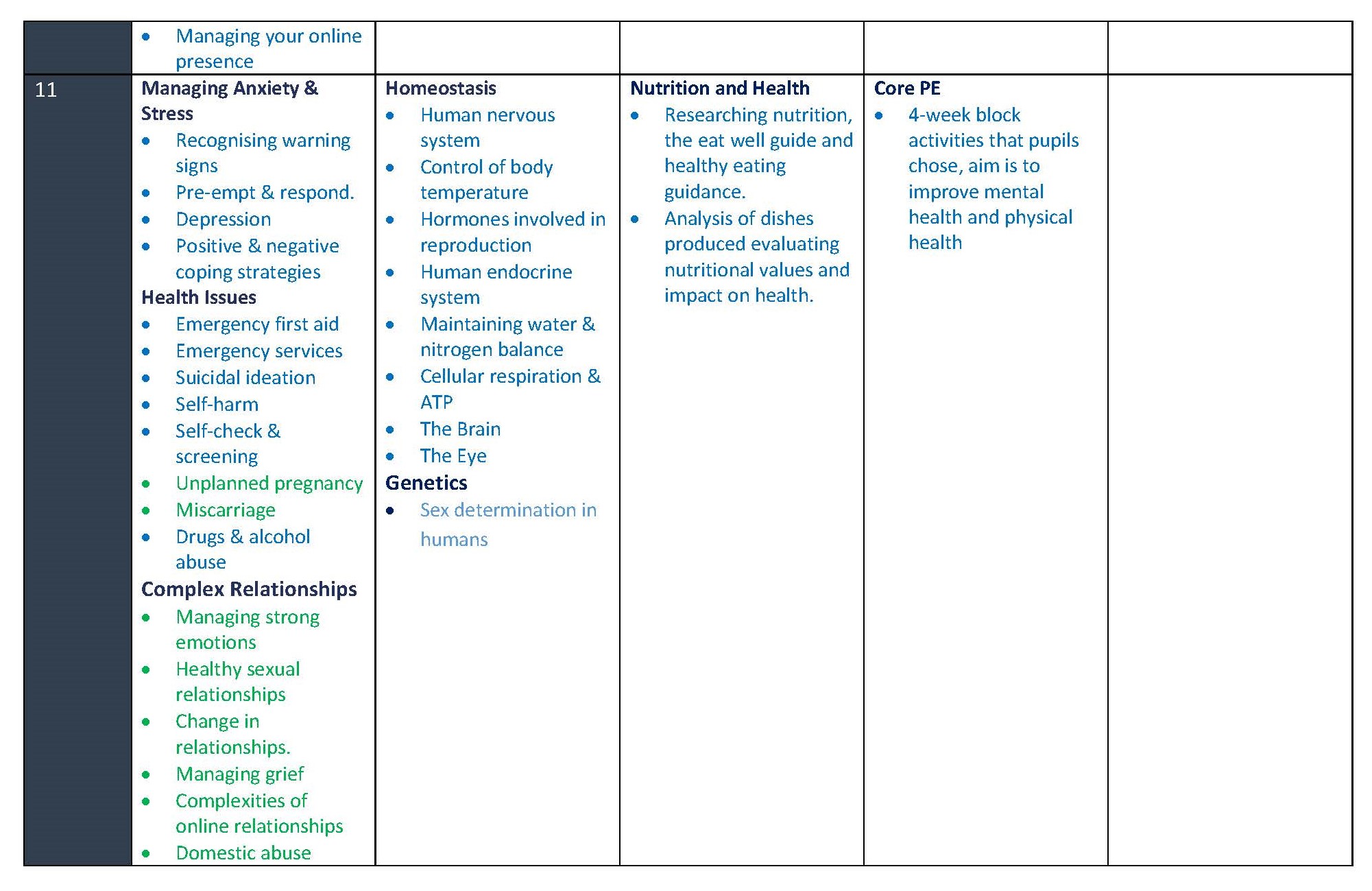 RSE (Relationship and Sex Education) - The Birley Academy